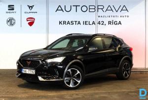 Black Cupra Formentor 2021 in Riga, with an engine capacity of 1.50 L and mileage of 33 thousand km for 22990 €, photo  on AUTOMOTO.COM.LV