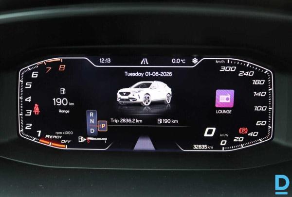 Черный Cupra Formentor 2021 в Рига, объемом двигателя 1.50 л и пробегом 33 тыс. км за 22990 €, фото 5 на AUTOMOTO.COM.LV