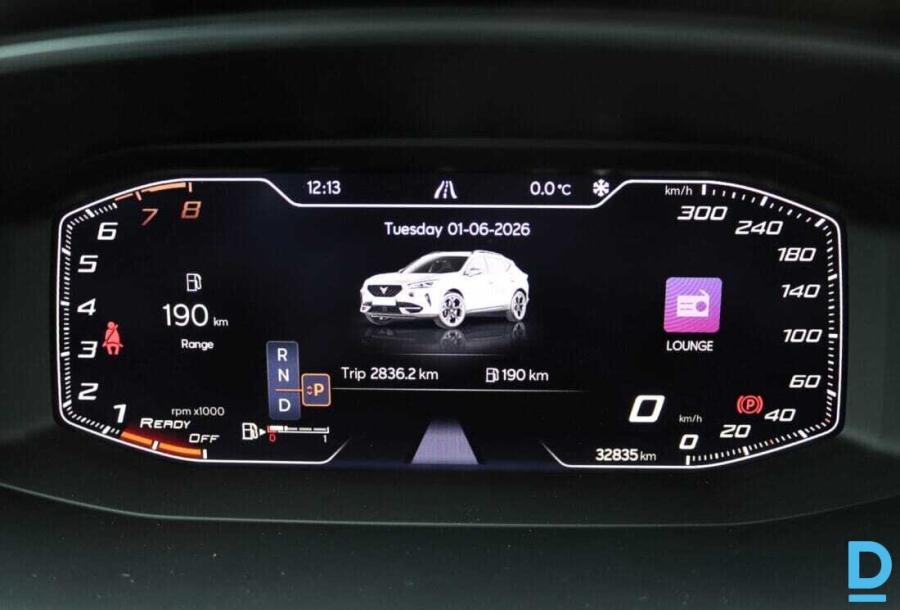 Черный Cupra Formentor 2021 в Рига, объемом двигателя 1.50 л и пробегом 33 тыс. км за 22990 €, фото 6 на AUTOMOTO.COM.LV