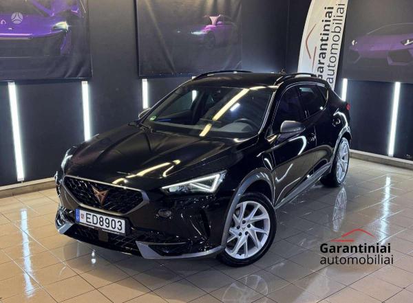 Melns Cupra Formentor 2021 Viļņa, ar dzinēja tilpumu 1.40 L un nobraukumu 40 tūkst. km par 21750 €, foto 1 vietnē AUTOMOTO.COM.LV