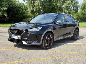 Black Cupra Formentor 2021 in Riga, with an engine capacity of 2.00 L and mileage of 93 thousand km for 25390 €, photo  on AUTOMOTO.COM.LV