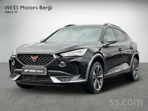Black Cupra Formentor 2021 in Riga, with an engine capacity of 1.50 L and mileage of 134 thousand km for 19990 €, photo  on AUTOMOTO.COM.LV
