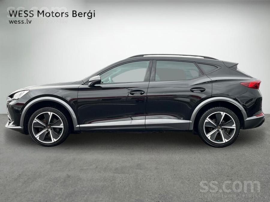 Black Cupra Formentor 2021 in Riga, with an engine capacity of 1.50 L and mileage of 134 thousand km for 19990 €, photo 4 on AUTOMOTO.COM.LV