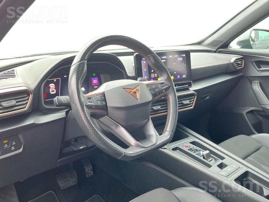 Black Cupra Formentor 2021 in Riga, with an engine capacity of 1.50 L and mileage of 134 thousand km for 19990 €, photo 12 on AUTOMOTO.COM.LV
