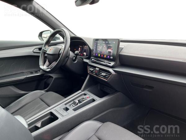 Black Cupra Formentor 2021 in Riga, with an engine capacity of 1.50 L and mileage of 134 thousand km for 18990 €, photo 6 on AUTOMOTO.COM.LV