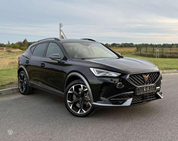 Черный Cupra Formentor 2021 в Каунас, объемом двигателя 1.98 л и пробегом 83 тыс. км за 25555 €, фото 1 на AUTOMOTO.COM.LV