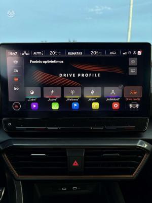 Черный Cupra Formentor 2021 в Каунас, объемом двигателя 1.98 л и пробегом 83 тыс. км за 25555 €, фото 15 на AUTOMOTO.COM.LV