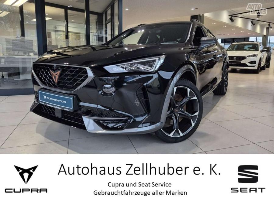 Black Cupra Formentor 2022 in Kaunas, with an engine capacity of 1.40 L and mileage of 67 thousand km for 30046 €, photo 1 on AUTOMOTO.COM.LV