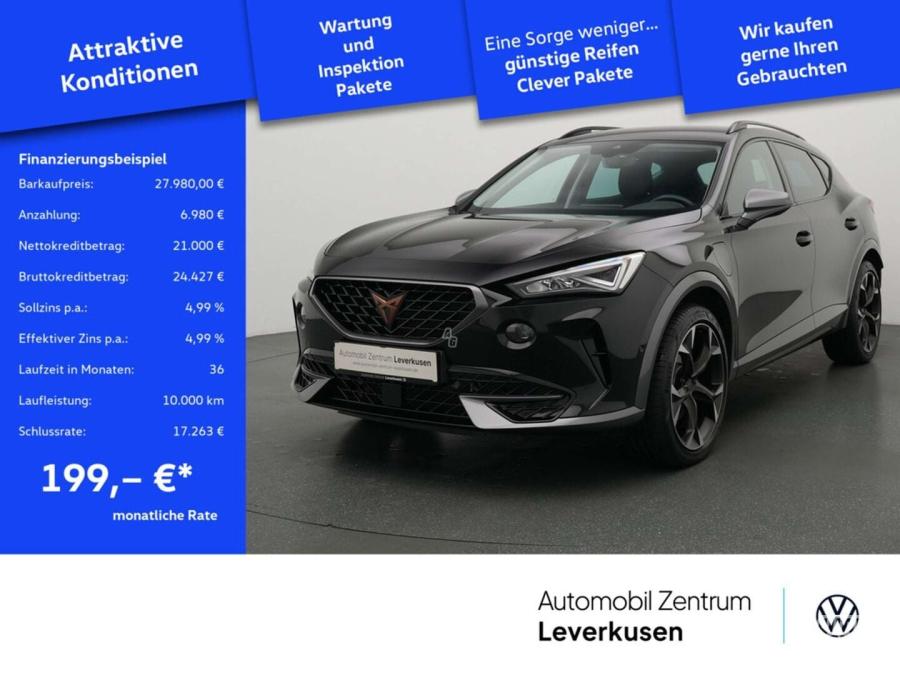 Melns Cupra Formentor 2022 Kauņa, ar dzinēja tilpumu 1.40 L un nobraukumu 31 tūkst. km par 30619 €, foto 1 vietnē AUTOMOTO.COM.LV