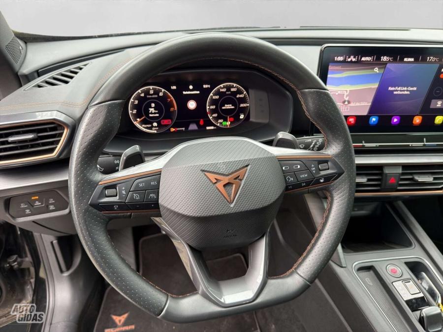 Черный Cupra Formentor 2022 в Каунас, объемом двигателя 1.50 л и пробегом 56 тыс. км за 27197 €, фото 9 на AUTOMOTO.COM.LV