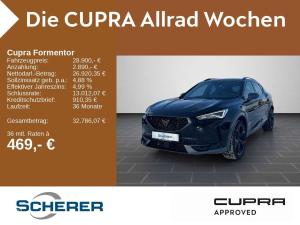 Black Cupra Formentor 2022 in Kaunas, with an engine capacity of 2.00 L and mileage of 63 thousand km for 32068 €, photo  on AUTOMOTO.COM.LV