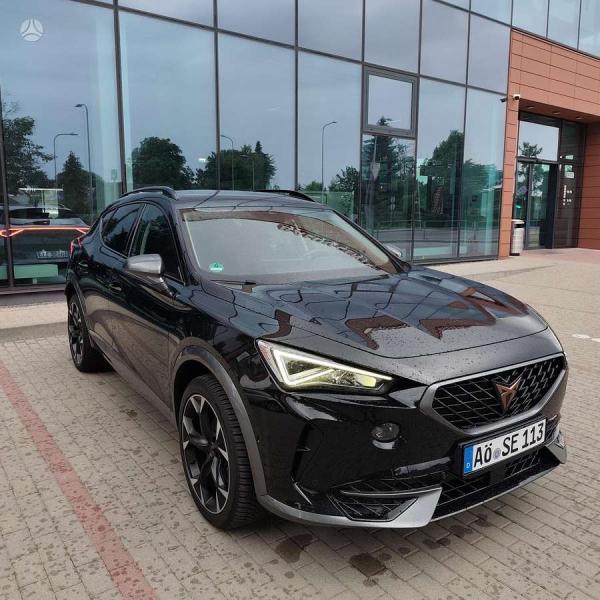 Черный Cupra Formentor 2022 в Утена, объемом двигателя 1.97 л и пробегом 153 тыс. км за 19250 €, фото 1 на AUTOMOTO.COM.LV