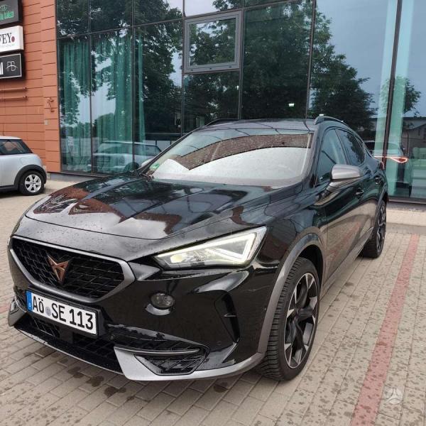 Черный Cupra Formentor 2022 в Утена, объемом двигателя 1.97 л и пробегом 153 тыс. км за 19250 €, фото 2 на AUTOMOTO.COM.LV