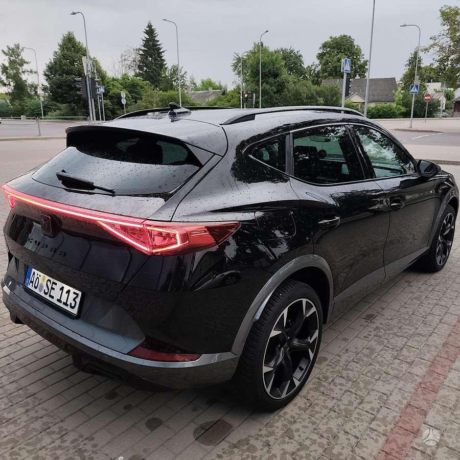 Черный Cupra Formentor 2022 в Утена, объемом двигателя 1.97 л и пробегом 153 тыс. км за 19250 €, фото 7 на AUTOMOTO.COM.LV
