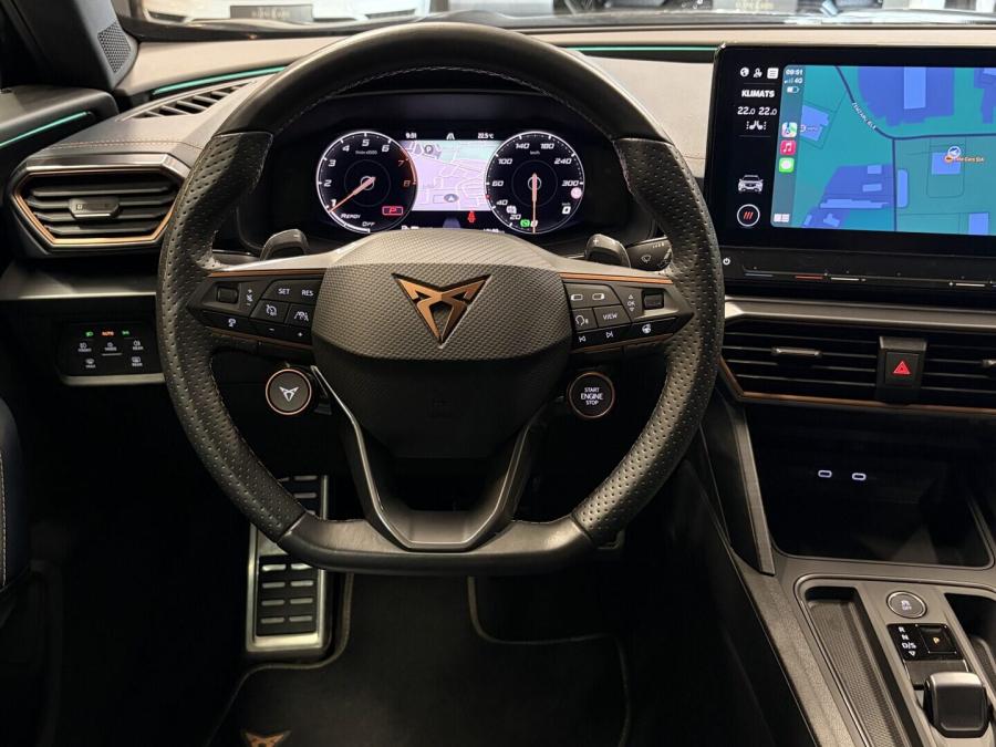 Черный Cupra Formentor 2022 в Марупе, объемом двигателя 2.00 л и пробегом 48 тыс. км за 28500 €, фото 10 на AUTOMOTO.COM.LV