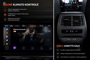 Black Cupra Formentor 2022 in Vilnius, with an engine capacity of 1.40 L and mileage of 50 thousand km for 24900 €, photo 9 on AUTOMOTO.COM.LV
