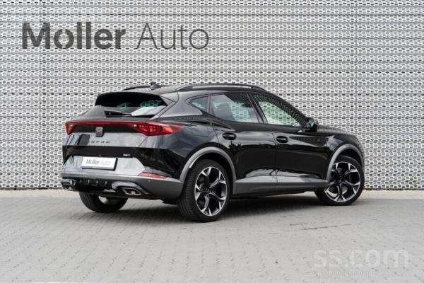 Black Cupra Formentor 2022 in Riga, with an engine capacity of 1.40 L and mileage of 93 thousand km for 26800 €, photo 4 on AUTOMOTO.COM.LV