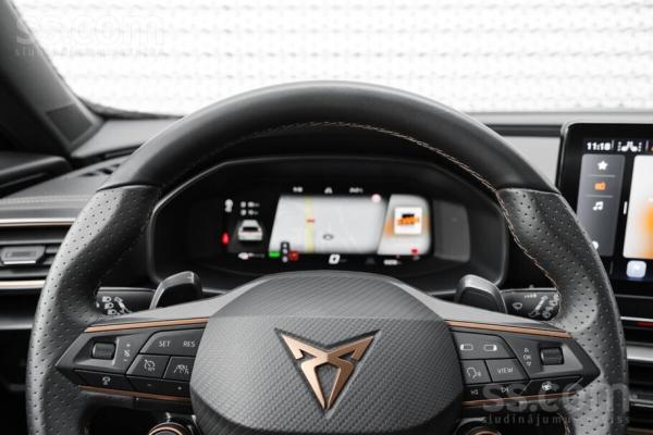 Black Cupra Formentor 2022 in Riga, with an engine capacity of 1.40 L and mileage of 93 thousand km for 26800 €, photo 10 on AUTOMOTO.COM.LV
