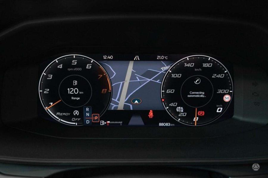 Черный Cupra Formentor 2022 в Вильнюс, объемом двигателя 1.50 л и пробегом 88 тыс. км за 24400 €, фото 12 на AUTOMOTO.COM.LV
