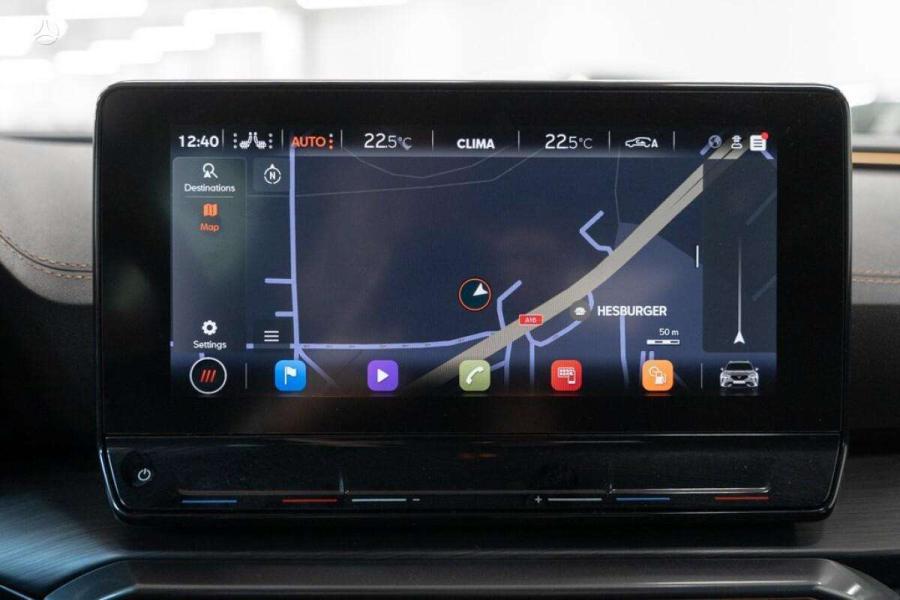 Черный Cupra Formentor 2022 в Вильнюс, объемом двигателя 1.50 л и пробегом 88 тыс. км за 24400 €, фото 17 на AUTOMOTO.COM.LV