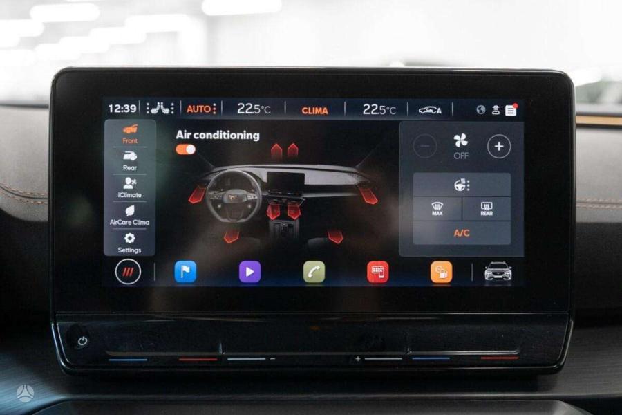 Черный Cupra Formentor 2022 в Вильнюс, объемом двигателя 1.50 л и пробегом 88 тыс. км за 24400 €, фото 20 на AUTOMOTO.COM.LV