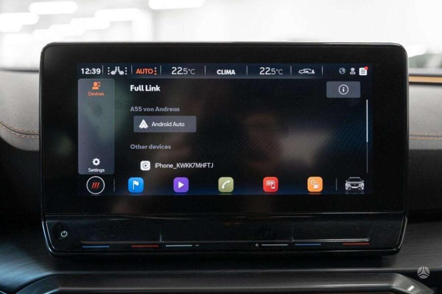 Melns Cupra Formentor 2022 Viļņa, ar dzinēja tilpumu 1.50 L un nobraukumu 88 tūkst. km par 24400 €, foto 18 vietnē AUTOMOTO.COM.LV