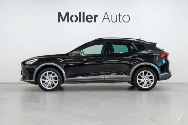 Black Cupra Formentor 2022 in Vilnius, with an engine capacity of 1.50 L and mileage of 88 thousand km for 24400 €, photo 2 on AUTOMOTO.COM.LV