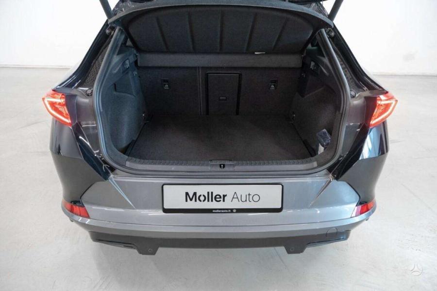 Black Cupra Formentor 2022 in Vilnius, with an engine capacity of 1.50 L and mileage of 88 thousand km for 24400 €, photo 23 on AUTOMOTO.COM.LV