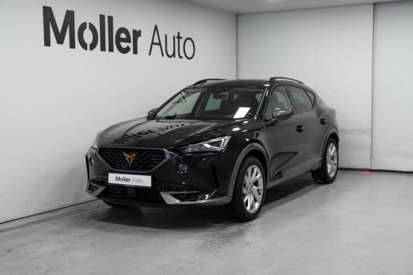 Black Cupra Formentor 2022 in Vilnius, with an engine capacity of 1.40 L and mileage of 102 thousand km for 23950 €, photo 1 on AUTOMOTO.COM.LV