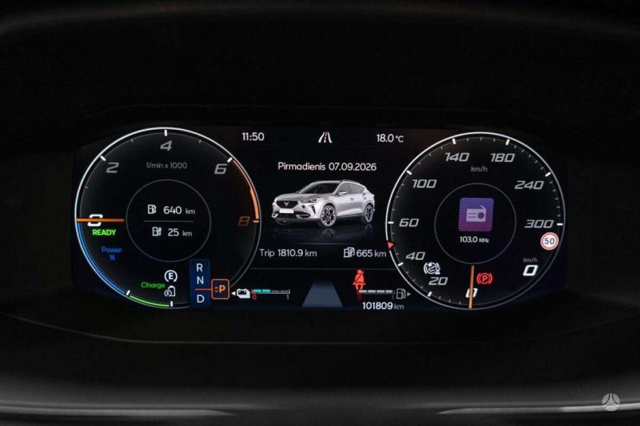 Melns Cupra Formentor 2022 Viļņa, ar dzinēja tilpumu 1.40 L un nobraukumu 102 tūkst. km par 23950 €, foto 17 vietnē AUTOMOTO.COM.LV