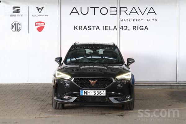 Black Cupra Formentor 2022 in Riga, with an engine capacity of 1.50 L and mileage of 87 thousand km for 22490 €, photo 3 on AUTOMOTO.COM.LV