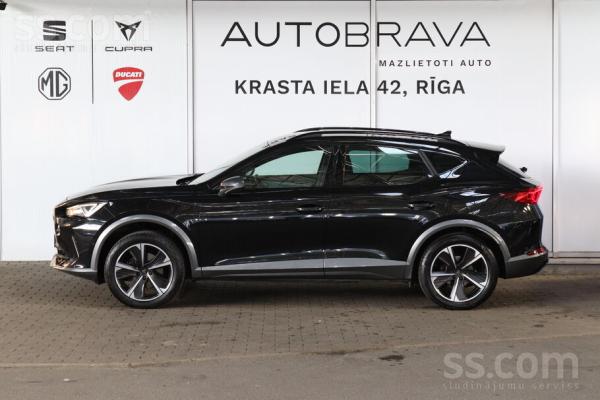 Black Cupra Formentor 2022 in Riga, with an engine capacity of 1.50 L and mileage of 87 thousand km for 22490 €, photo 5 on AUTOMOTO.COM.LV
