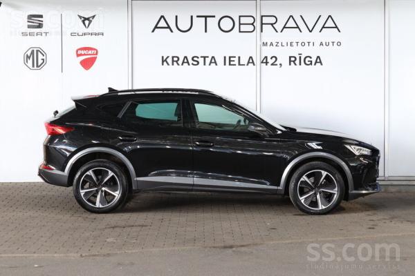 Black Cupra Formentor 2022 in Riga, with an engine capacity of 1.50 L and mileage of 87 thousand km for 22490 €, photo 6 on AUTOMOTO.COM.LV