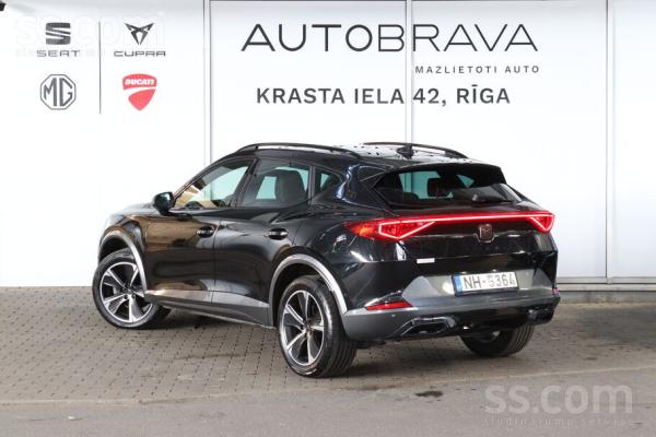 Black Cupra Formentor 2022 in Riga, with an engine capacity of 1.50 L and mileage of 87 thousand km for 22490 €, photo 9 on AUTOMOTO.COM.LV