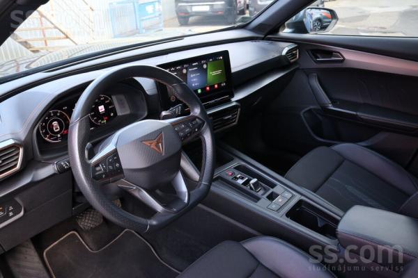 Black Cupra Formentor 2022 in Riga, with an engine capacity of 1.50 L and mileage of 87 thousand km for 22490 €, photo 10 on AUTOMOTO.COM.LV