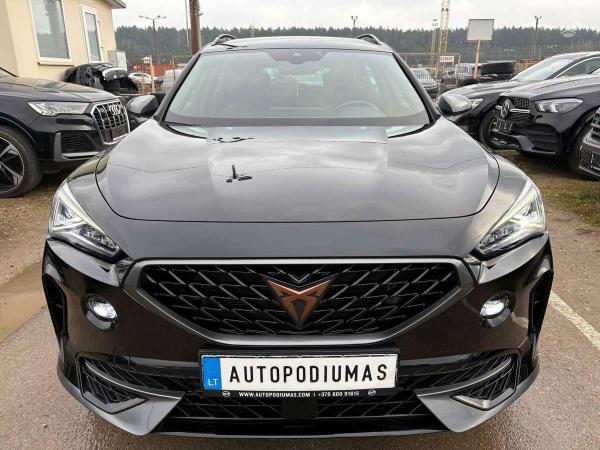 Black Cupra Formentor 2023 in Vilnius, with an engine capacity of 1.40 L and mileage of 109 thousand km for 21550 €, photo 3 on AUTOMOTO.COM.LV
