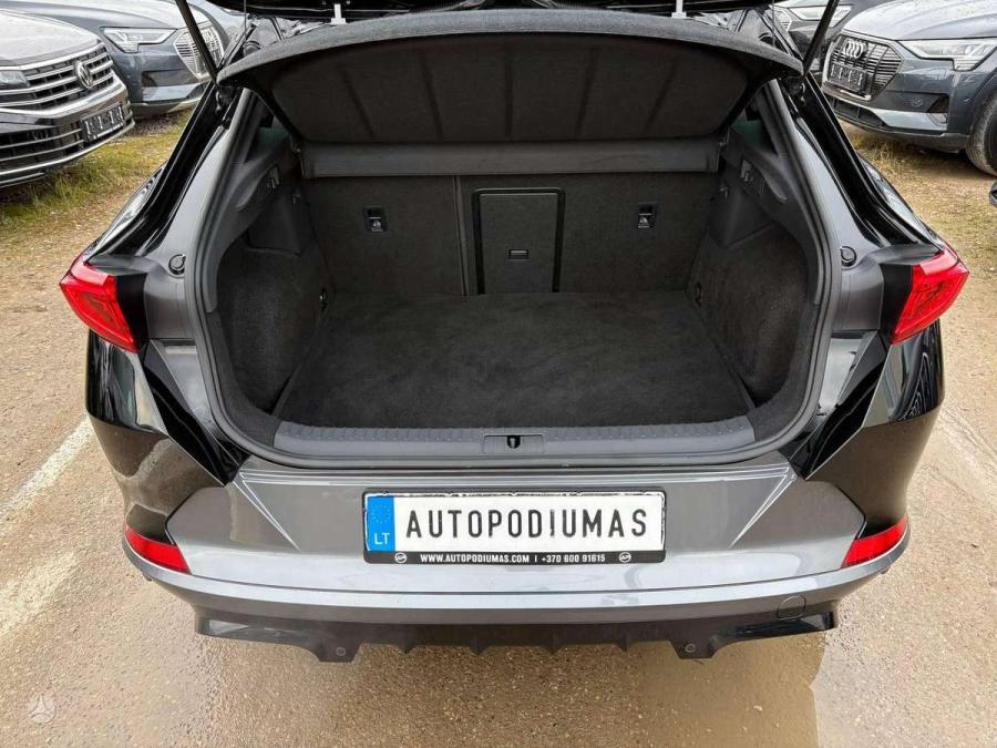 Black Cupra Formentor 2023 in Vilnius, with an engine capacity of 1.40 L and mileage of 109 thousand km for 21550 €, photo 32 on AUTOMOTO.COM.LV
