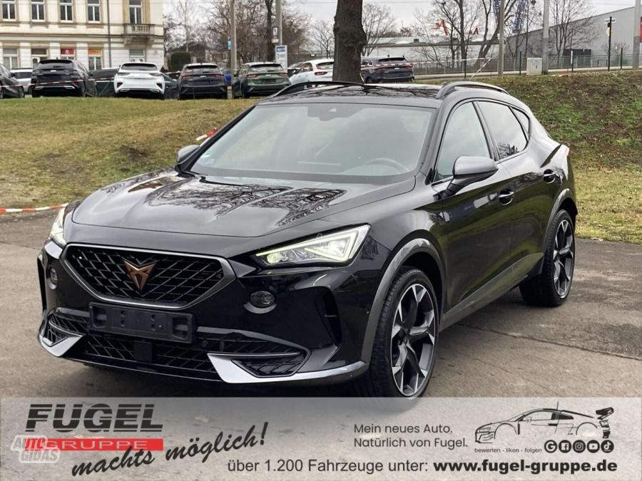 Черный Cupra Formentor 2023 в Каунас, объемом двигателя 2.00 л и пробегом 42 тыс. км за 30639 €, фото 1 на AUTOMOTO.COM.LV