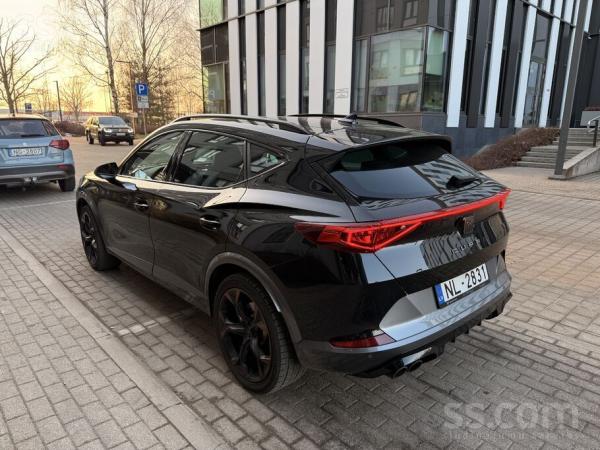 Black Cupra Formentor 2023 in Riga, with an engine capacity of 2.00 L and mileage of 34 thousand km for 29500 €, photo 2 on AUTOMOTO.COM.LV