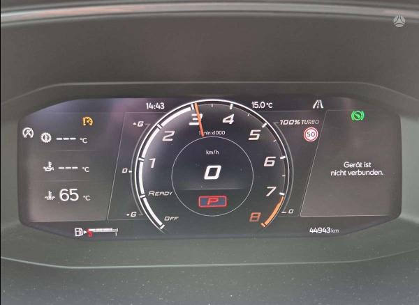 Melns Cupra Formentor 2023 Klaipėda, ar dzinēja tilpumu 2.48 L un nobraukumu 45 tūkst. km par 18100 €, foto 7 vietnē AUTOMOTO.COM.LV
