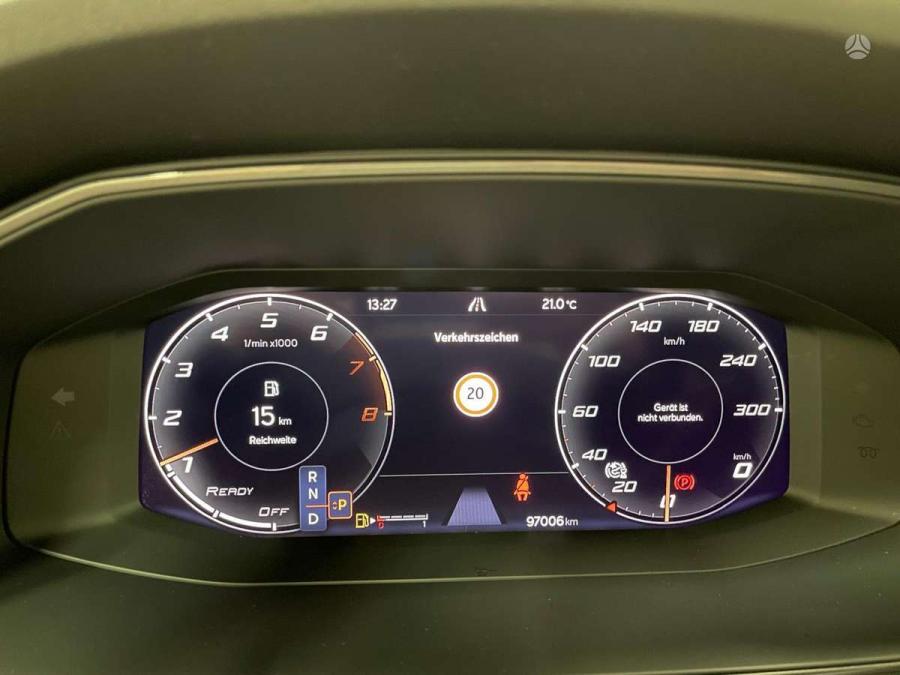 Черный Cupra Formentor 2023 в Мариямполе, объемом двигателя 1.50 л и пробегом 97 тыс. км за 23232 €, фото 11 на AUTOMOTO.COM.LV