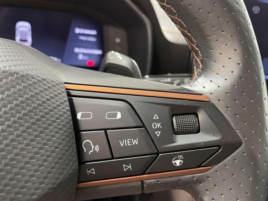 Черный Cupra Formentor 2023 в Мариямполе, объемом двигателя 1.50 л и пробегом 97 тыс. км за 23232 €, фото 17 на AUTOMOTO.COM.LV