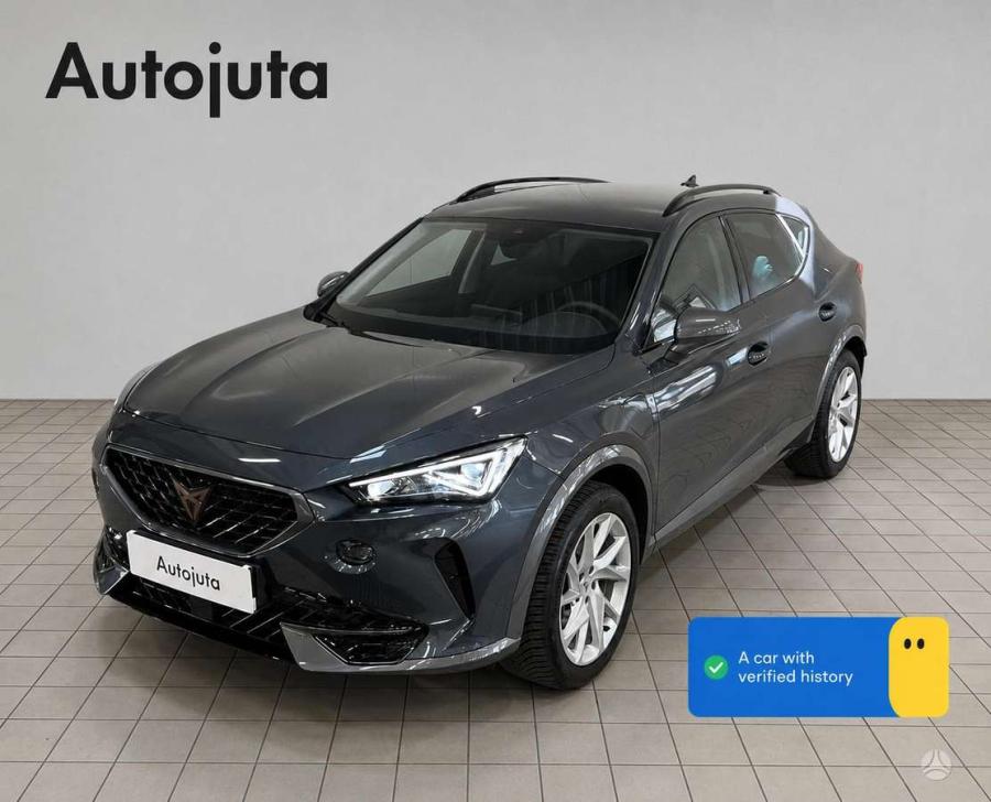 Черный Cupra Formentor 2023 в Каунас, объемом двигателя 1.40 л и пробегом 25 тыс. км за 23800 €, фото 1 на AUTOMOTO.COM.LV
