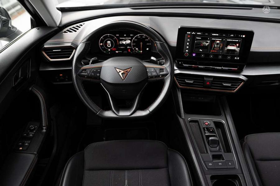 Черный Cupra Formentor 2023 в Вильнюс, объемом двигателя 1.40 л и пробегом 63 тыс. км за 23490 €, фото 7 на AUTOMOTO.COM.LV