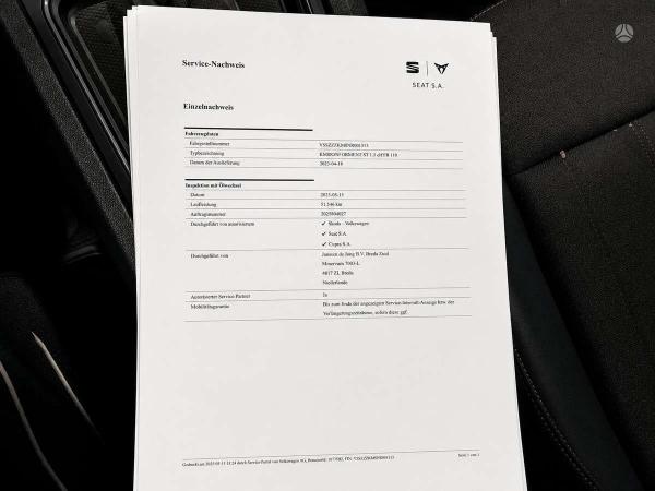 Черный Cupra Formentor 2023 в Вильнюс, объемом двигателя 1.40 л и пробегом 63 тыс. км за 23490 €, фото 9 на AUTOMOTO.COM.LV