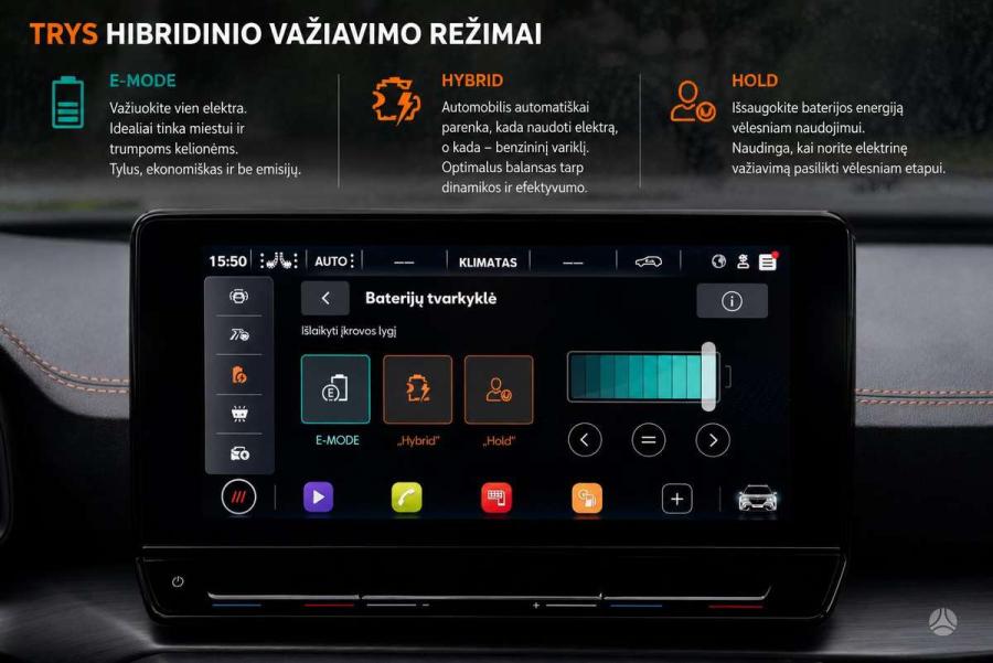 Черный Cupra Formentor 2023 в Вильнюс, объемом двигателя 1.40 л и пробегом 63 тыс. км за 23490 €, фото 18 на AUTOMOTO.COM.LV
