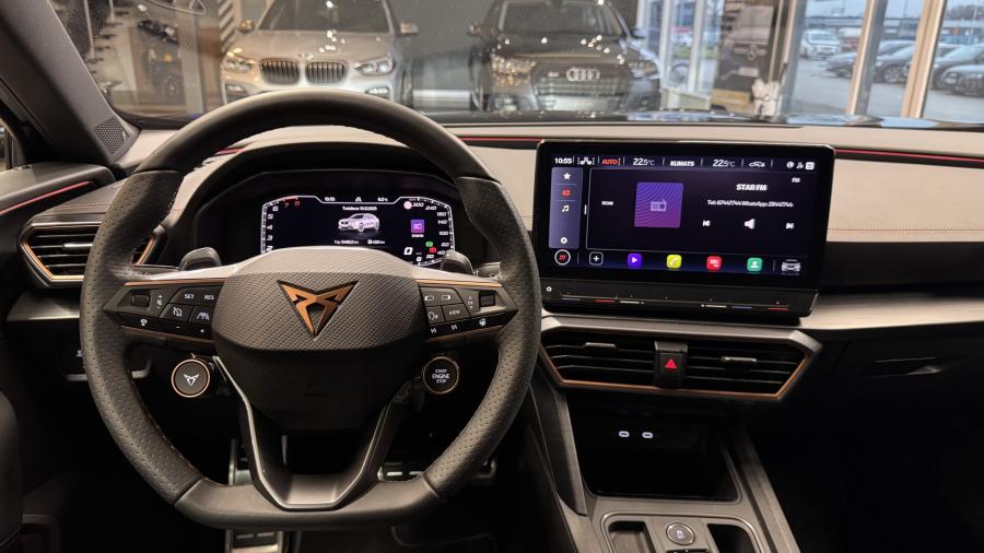 Melns Cupra Formentor 2023 Rīga, ar dzinēja tilpumu 2.00 L un nobraukumu 35 tūkst. km par 30990 €, foto 16 vietnē AUTOMOTO.COM.LV