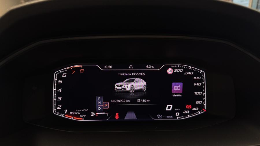 Melns Cupra Formentor 2023 Rīga, ar dzinēja tilpumu 2.00 L un nobraukumu 35 tūkst. km par 30990 €, foto 26 vietnē AUTOMOTO.COM.LV