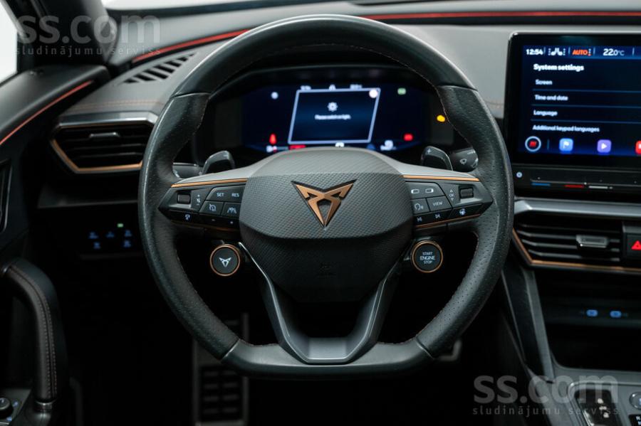 Melns Cupra Formentor 2023 Rīga, ar dzinēja tilpumu 2.00 L un nobraukumu 54 tūkst. km par 27500 €, foto 6 vietnē AUTOMOTO.COM.LV