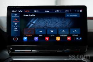 Melns Cupra Formentor 2023 Rīga, ar dzinēja tilpumu 2.00 L un nobraukumu 54 tūkst. km par 27500 €, foto 30 vietnē AUTOMOTO.COM.LV